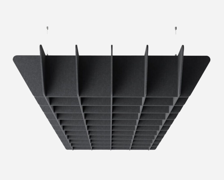 Mesh Ceiling Baffles | Rhythmic Grid Baffle Solutions